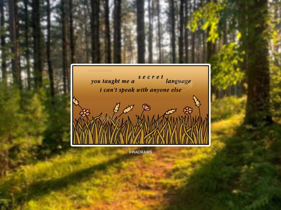 Illicit Affairs Sticker TS Folklore Taylor's Version Waterproof Sticker ...