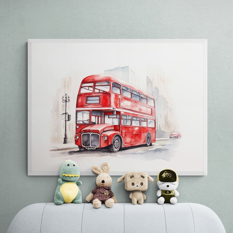 Double Decker Bus - Etsy