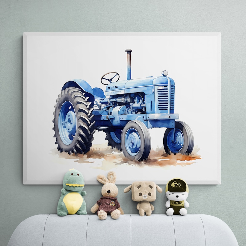 Tractor Art - Etsy