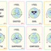 Emotions Face Flashcards, Earth Flashcard, Printable Digital Download ...