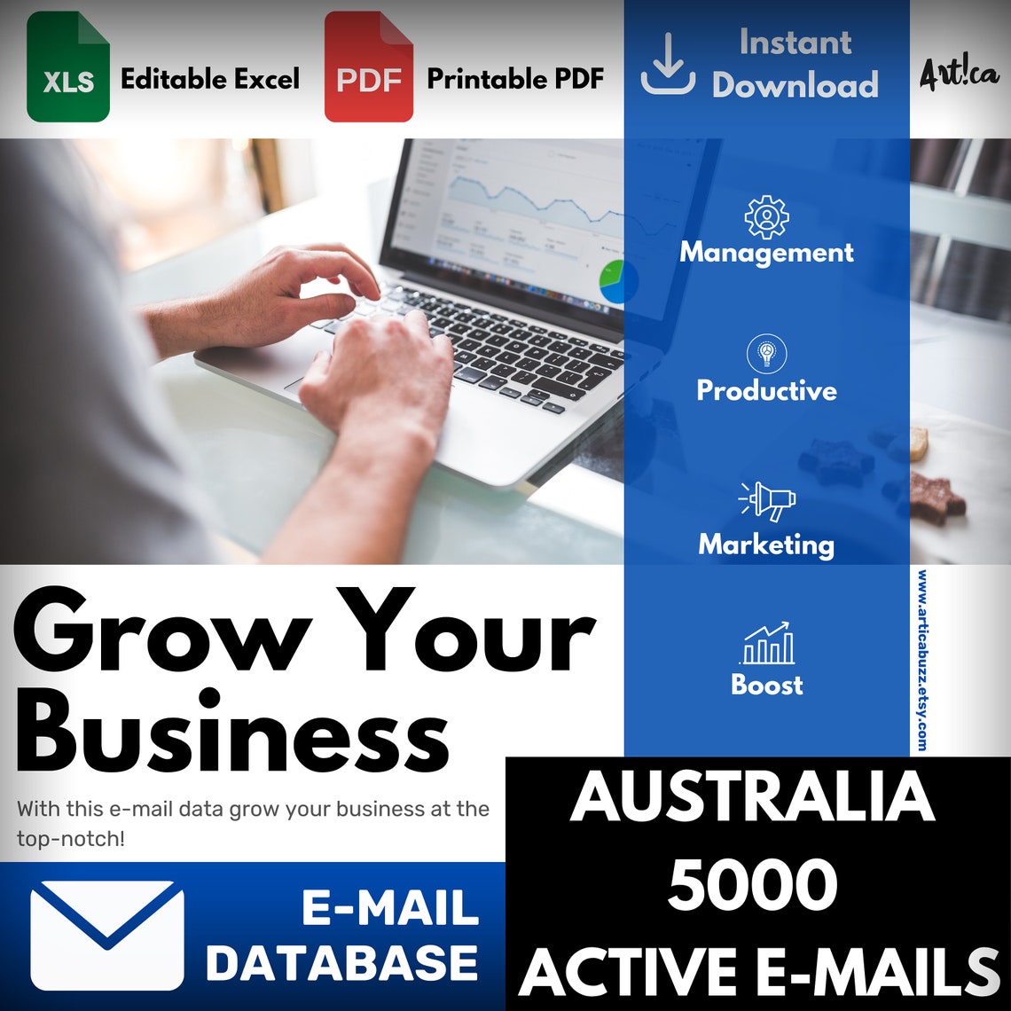 Australia Email Database, 5000 Active Email Database, Business Email ...