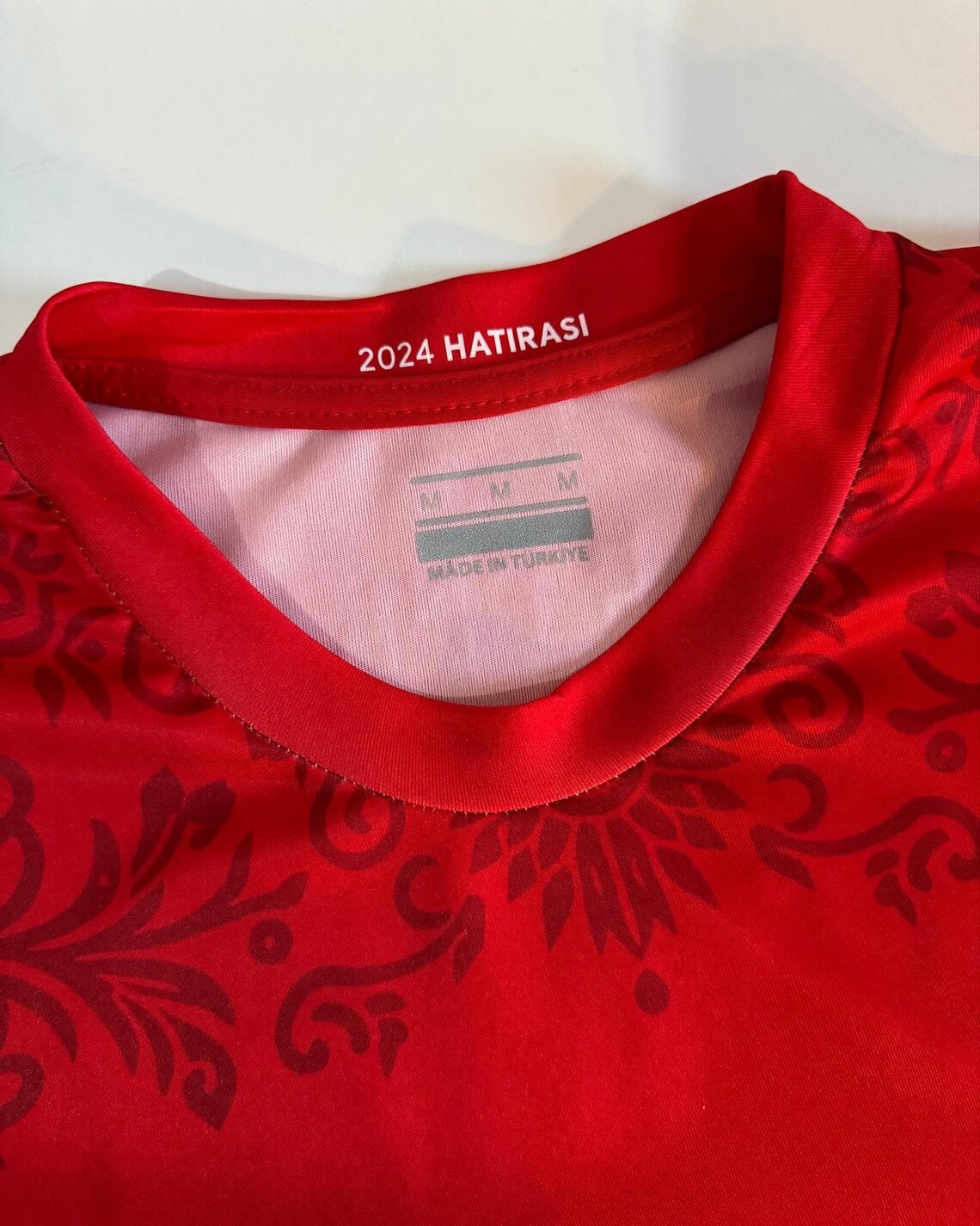 Personalized Name and Number Printed Turkish Jersey, Custom Turkish ...