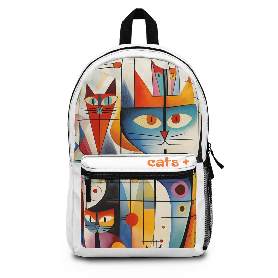 Kandinsky Cats Backpack - Etsy