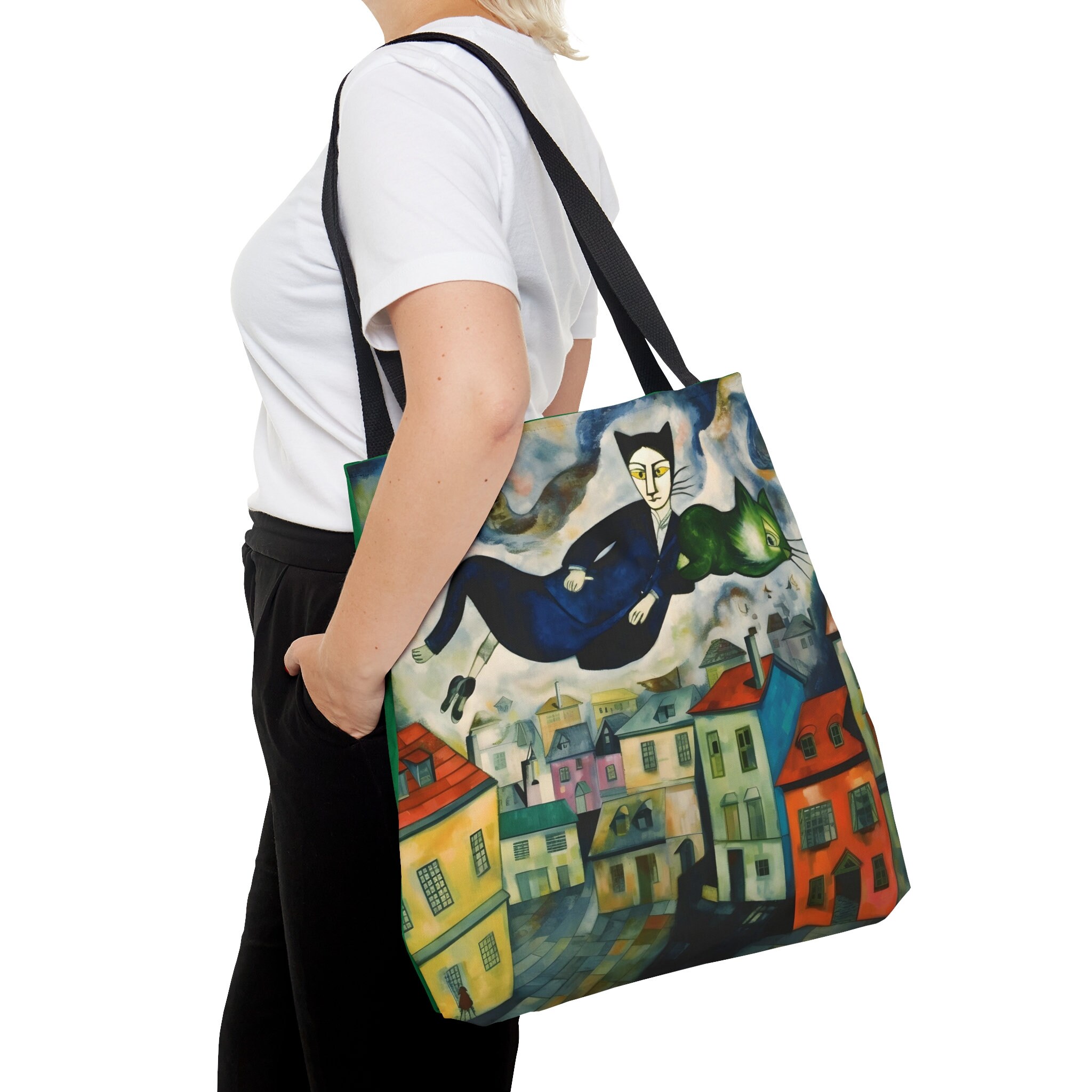 Chagall Cats Tote Bag - Etsy