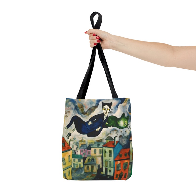 Chagall Cats Tote Bag - Etsy
