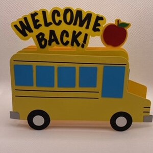 Welcome Back School Bus - Etsy