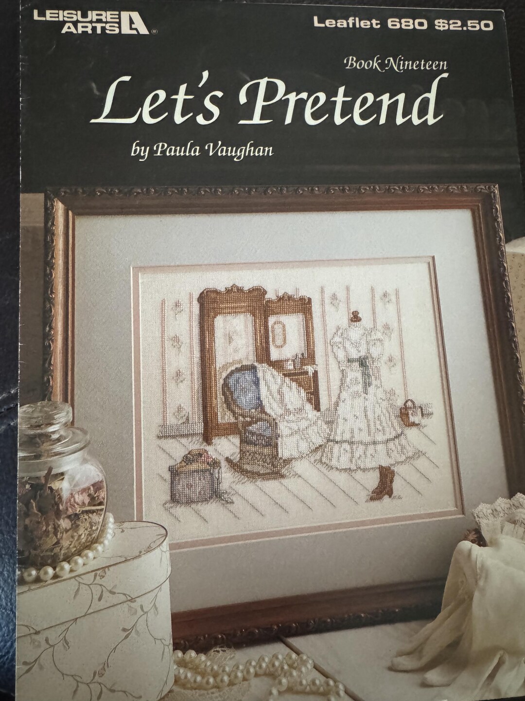 Let's Pretend Cross Stitch Leaflet, Paula Vaughan - Etsy