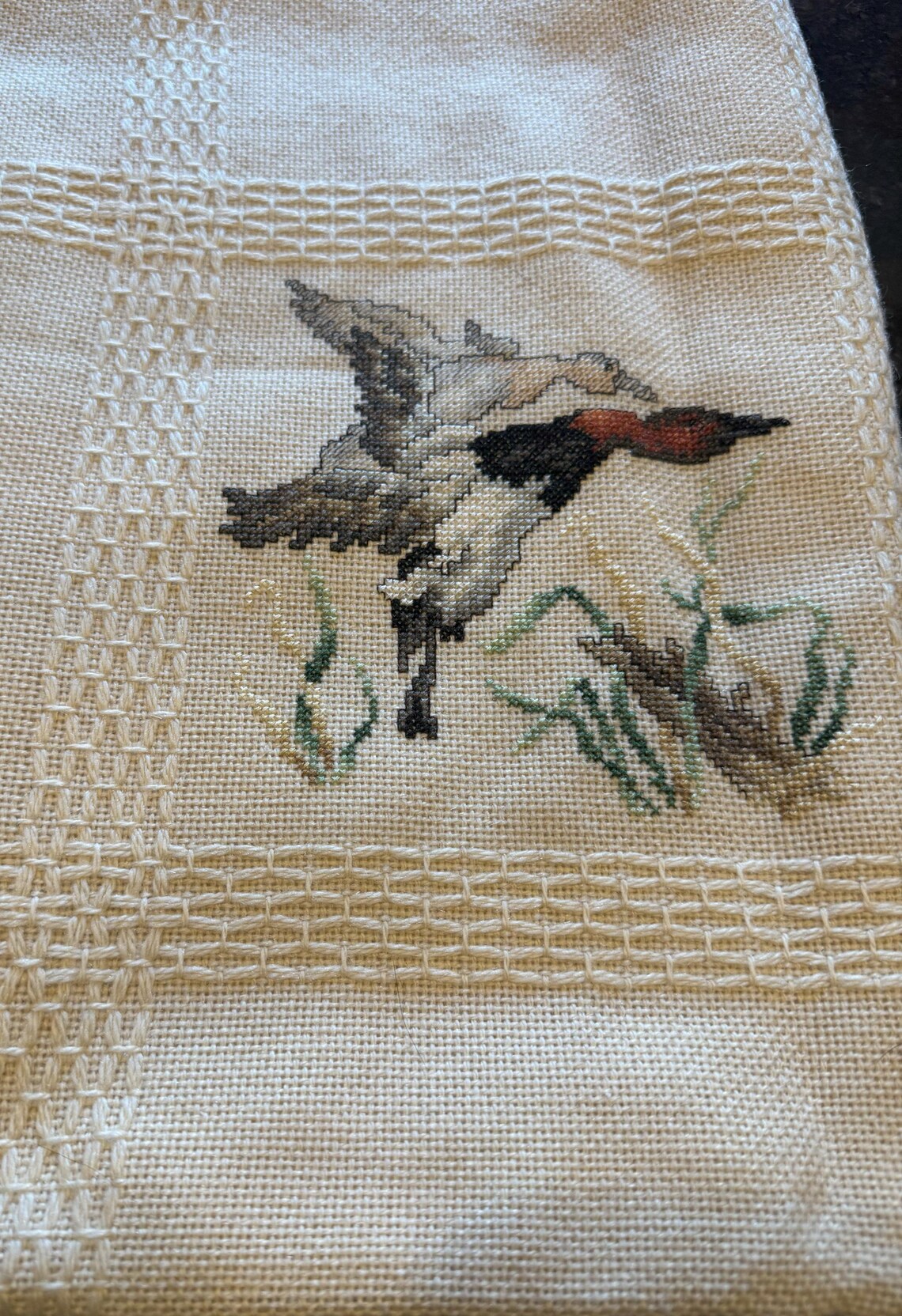 IN PROGRESS Cross Stitch Afghan - Using Wings of the Wild Patterns From ...