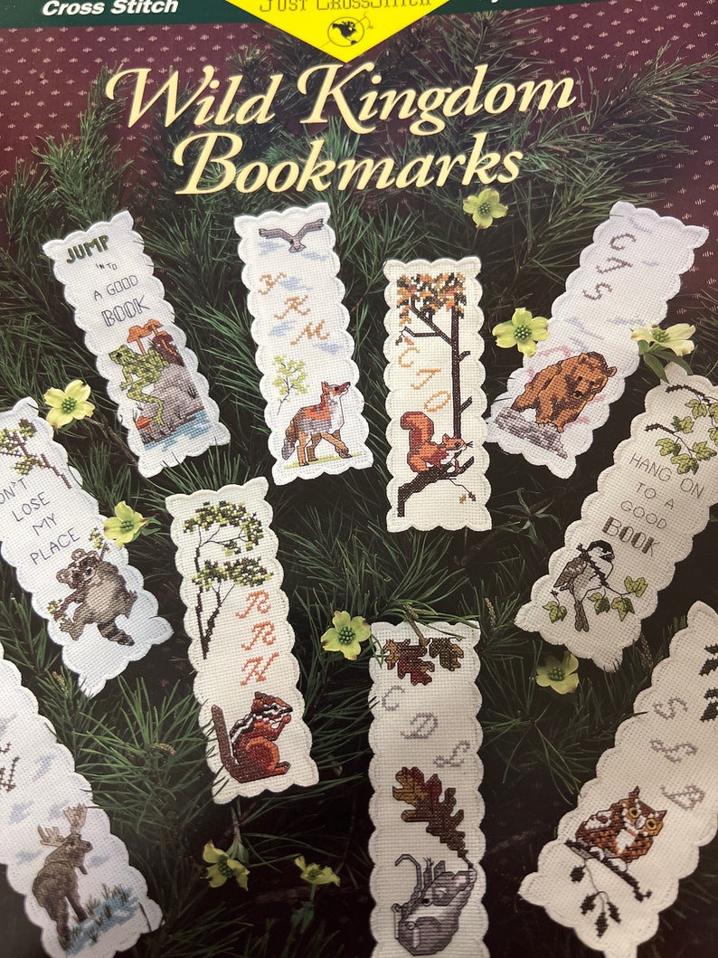 Cross Stitch Bookmarks, Hand Towels, and Knick Knacks 4 Booklets - Etsy