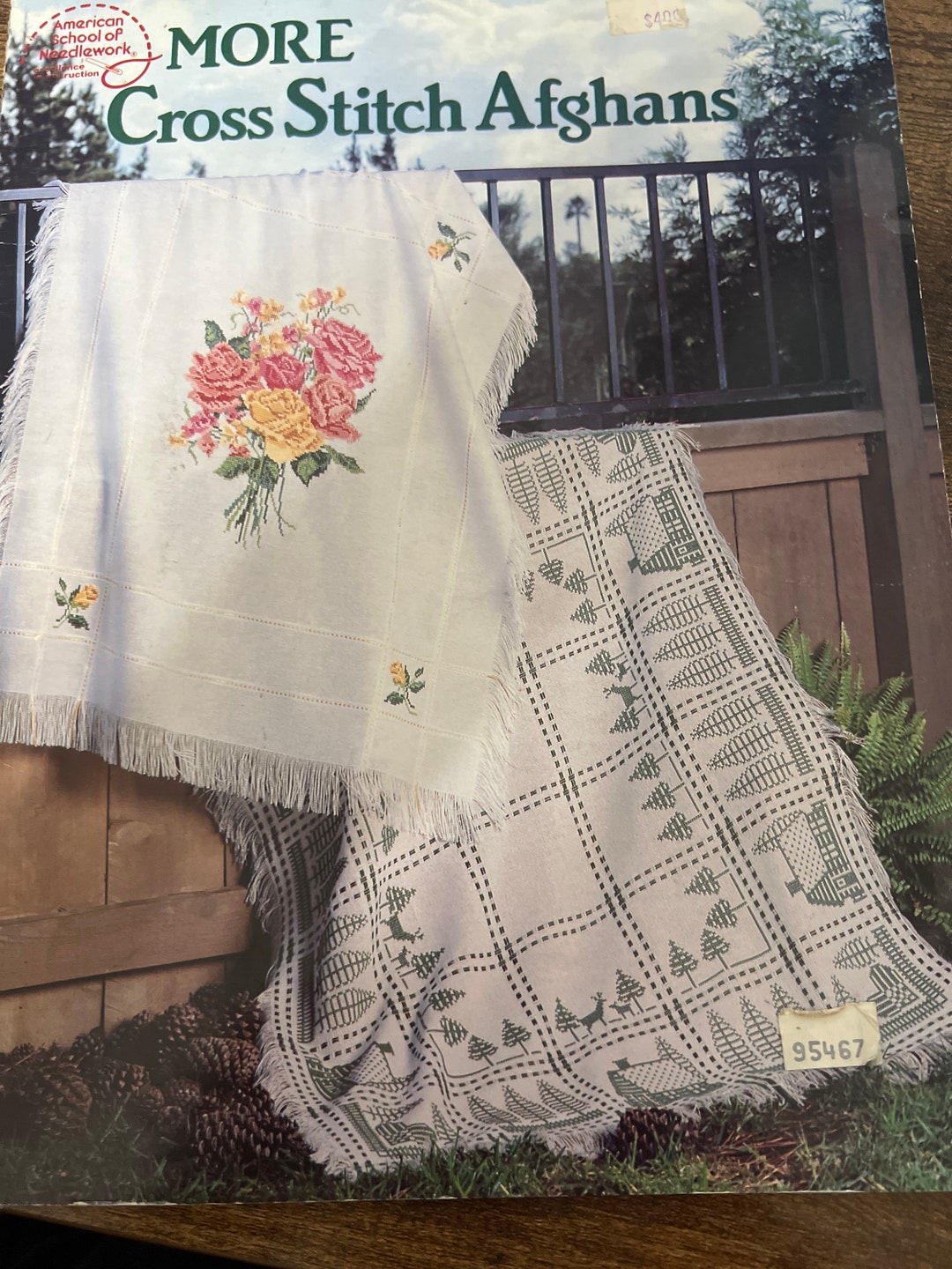 Cross Stitch Afghans 2 Booklets - Etsy