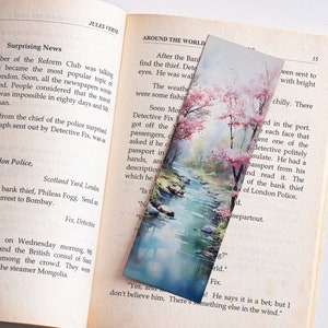 10 Watercolor Spring Landscape Printable Bookmarks Digital Download JPG ...