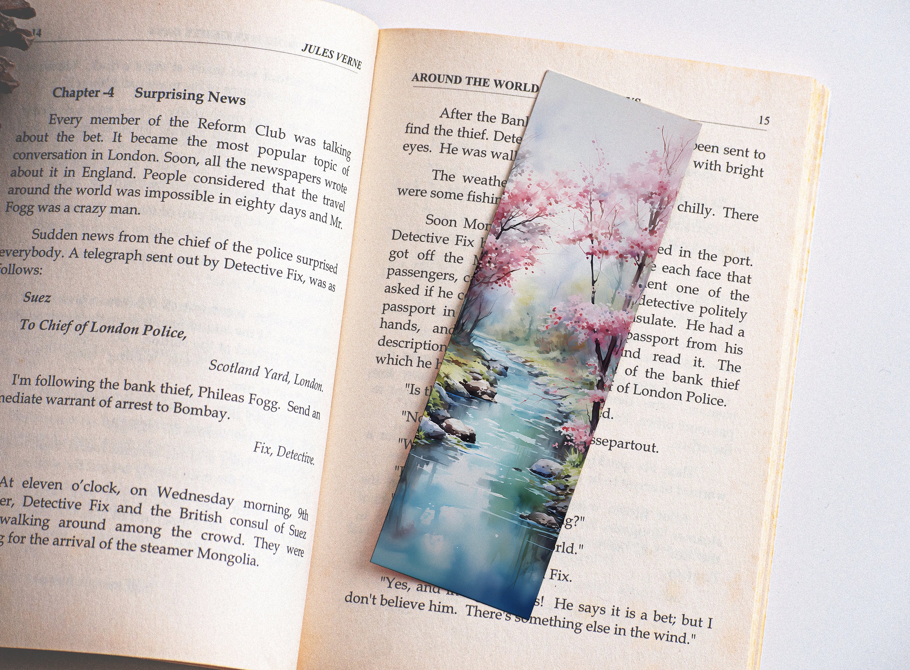 10 Watercolor Spring Landscape Printable Bookmarks Digital - Etsy