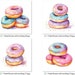 14 PNG Watercolor Donuts Clipart, Donut Clip Art, Dessert Clipart ...