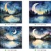 Starry Night & Forest Digital Papers for Crafting and Sublimation ...
