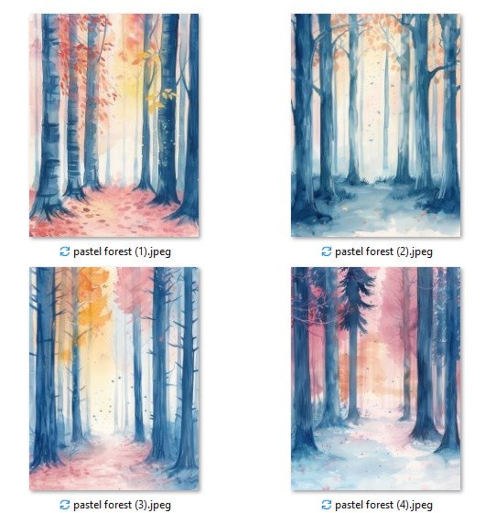 Autumn Forest Junk Journal Paper: Whimsical Fall Scrapbook (digital ...
