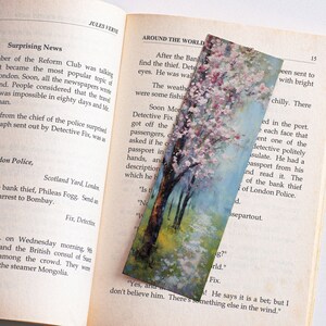 Watercolor Spring Blossom Bookmarks: Floral Printable Set (digital ...