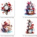 Alice in Wonderland Clipart: Watercolor Tea Party PNG Images (digital ...