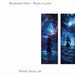 Celestial Nautical Adventure Bookmarks 12 Printable Ship & Moon Night ...
