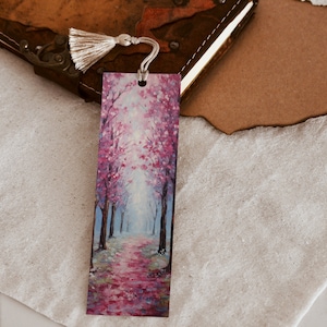Watercolor Spring Blossom Bookmarks: Floral Printable Set (digital ...