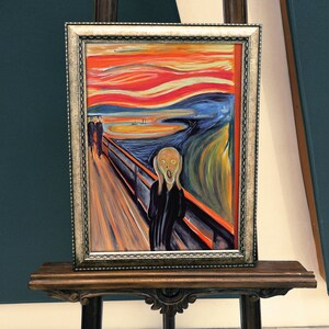The Scream Painting by Edvard Munch, Classic Art Wall Decor ...