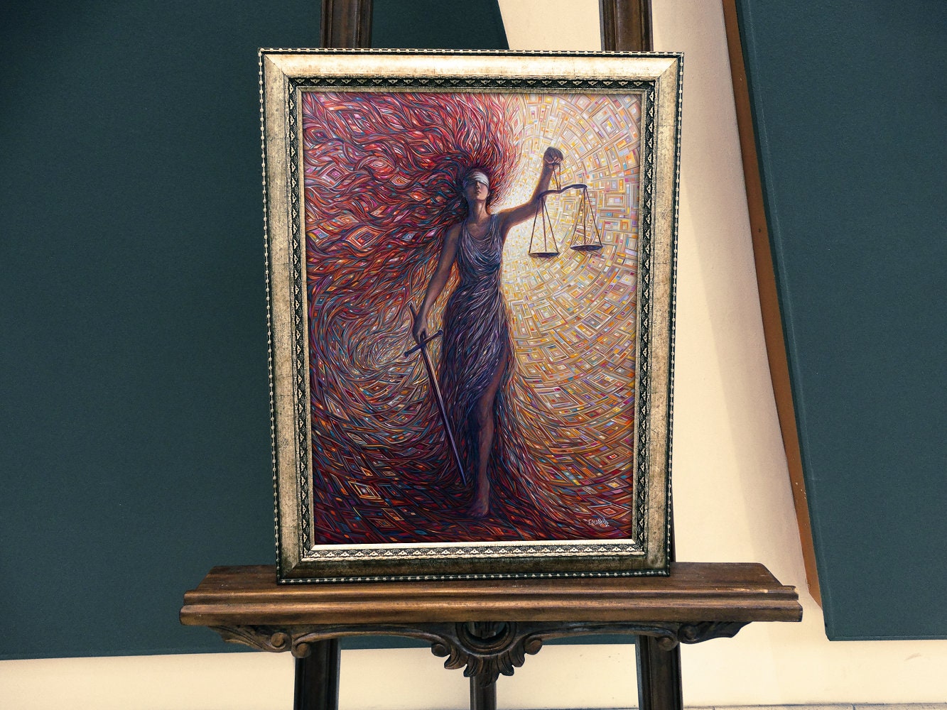Lady Justice, Lady Justice Print, Lady Justice Art, Scales of Justice ...