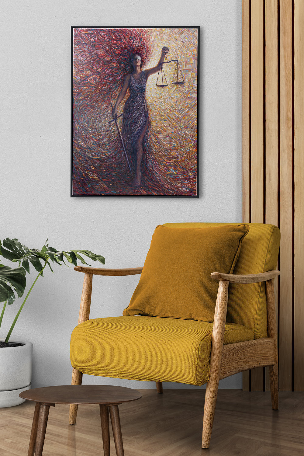 Lady Justice, Lady Justice Print, Lady Justice Art, Scales of Justice ...