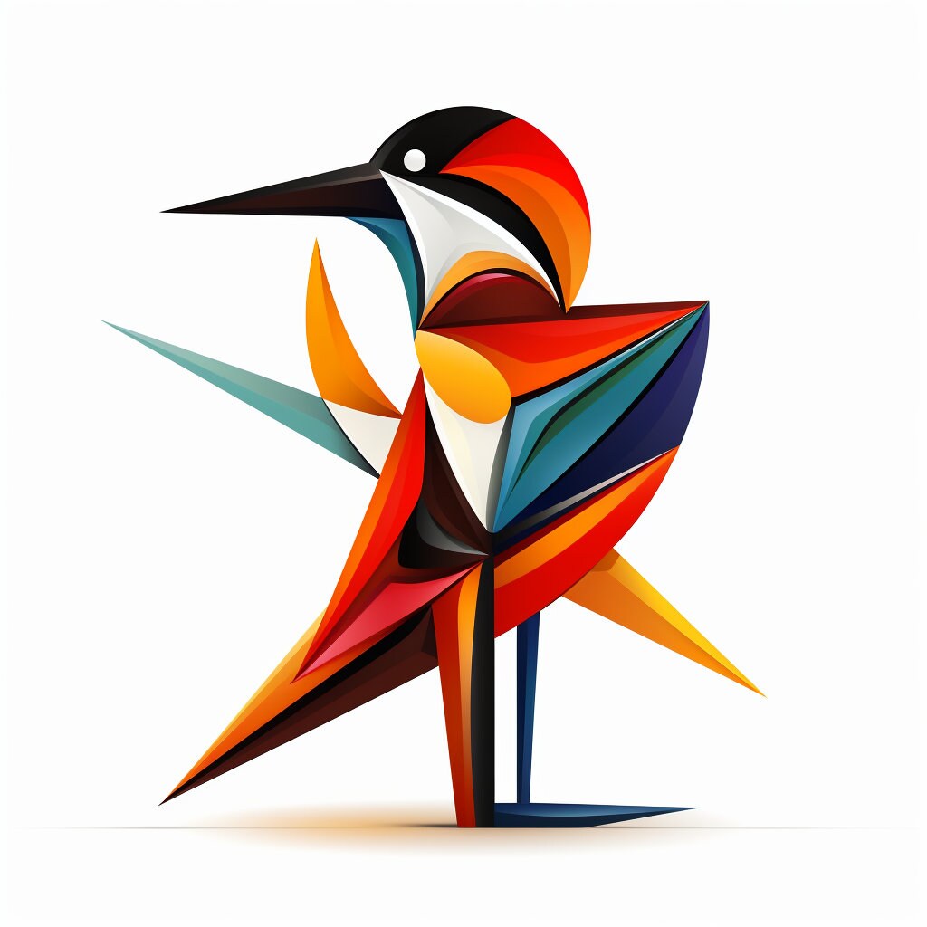 Cubist Logos Prompt Design AI Art Prompt Midjourney Prompt - Etsy