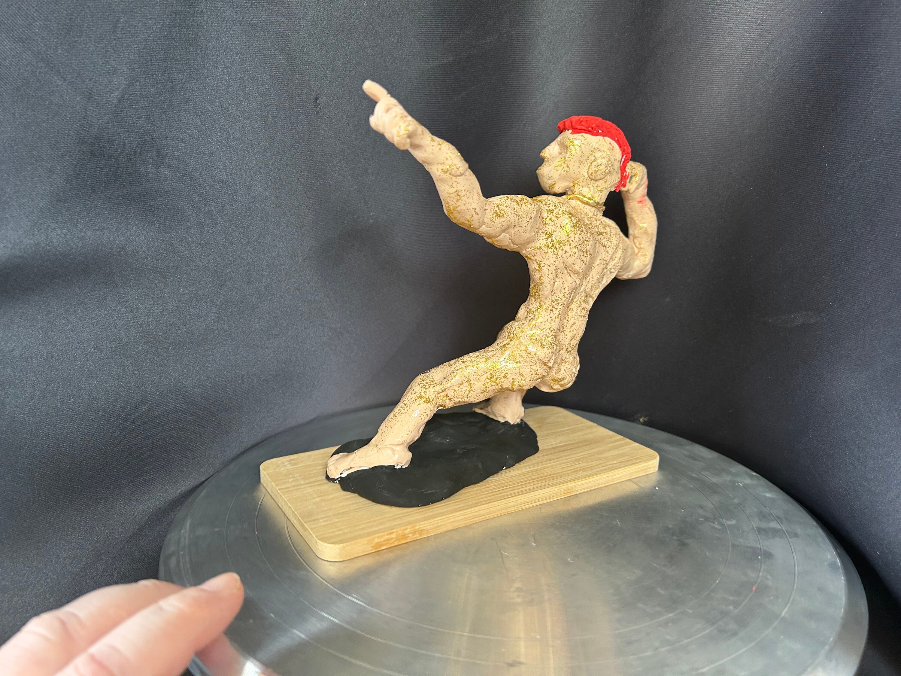 Ginger Bodybuilder Posing - Etsy
