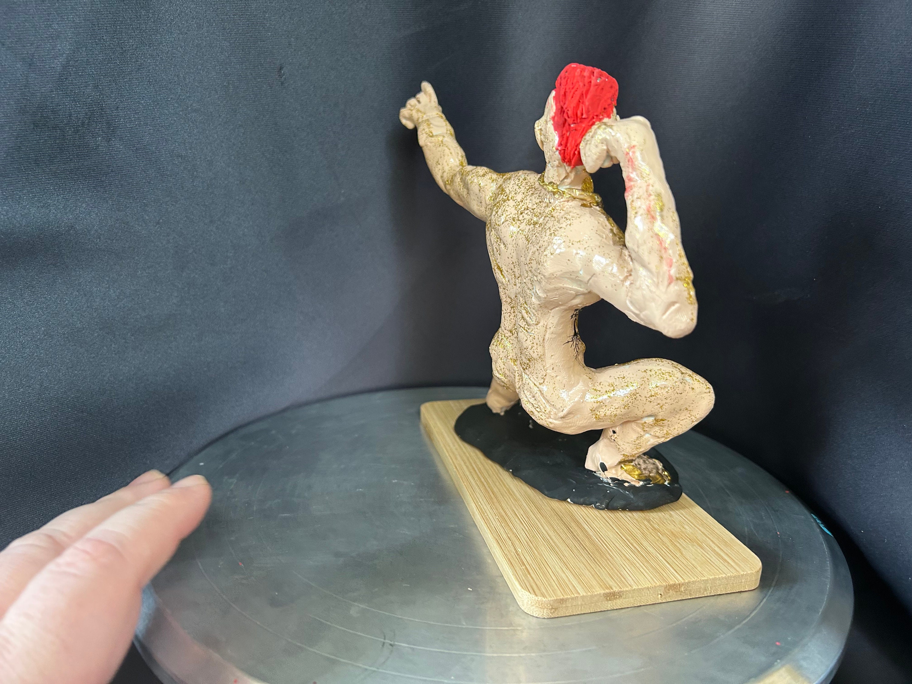 Ginger Bodybuilder Posing - Etsy