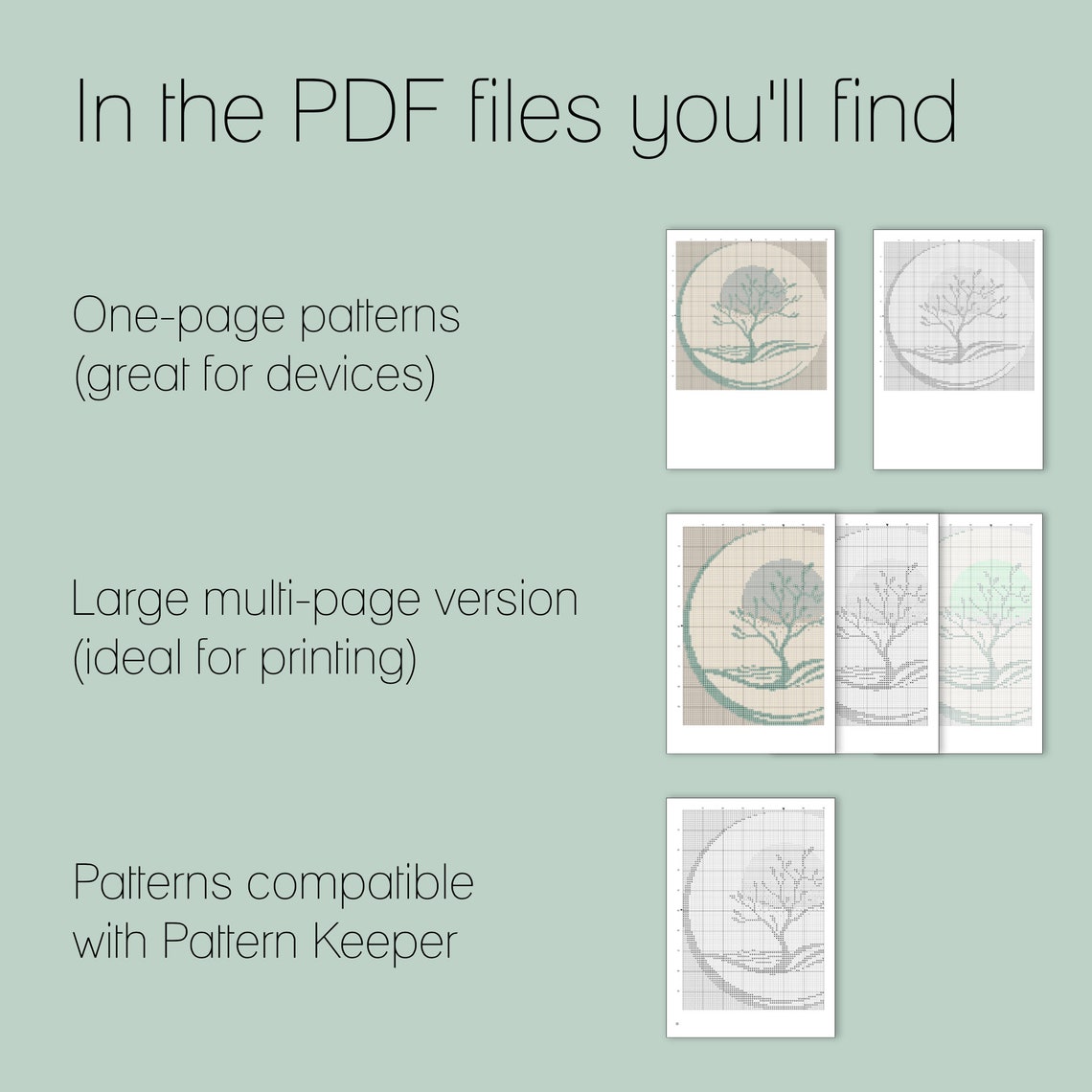 Funny Cross Stitch Pattern PDF Rick Roll QR Code scan for Wi-fi 10 25 ...