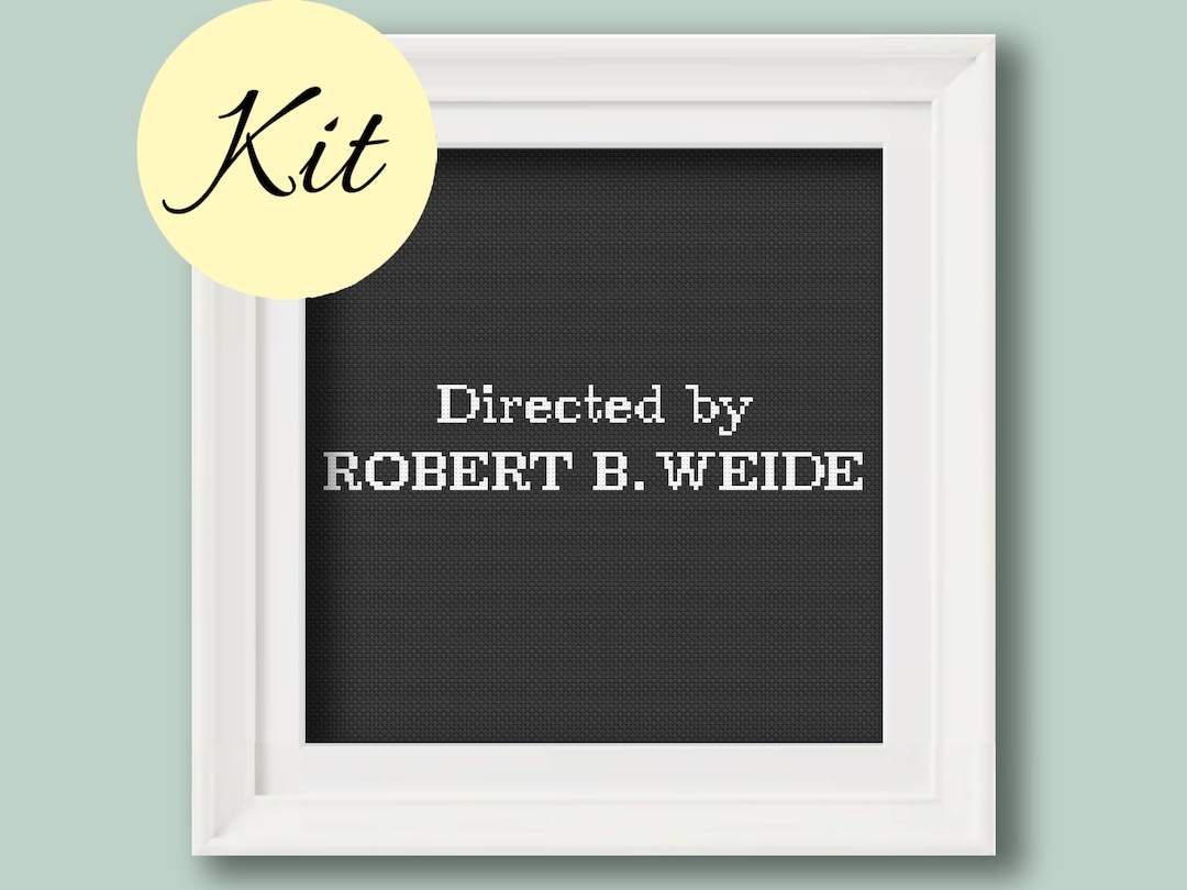 Divertente kit punto croce Diretto da Robert B. Weide Meme Kit da ...