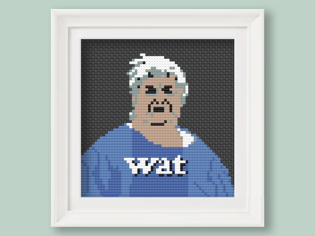 Cross Stitch Pattern PDF Wat Grandma Meme 4 10 Cm - Etsy