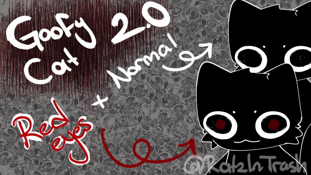 Goofy Cat 2.0 Pngtube - Etsy