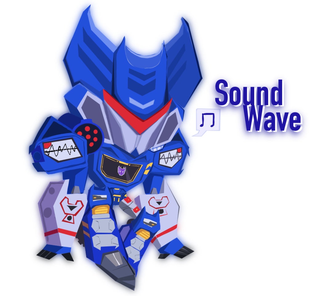 Cyberverse Soundwave - Etsy