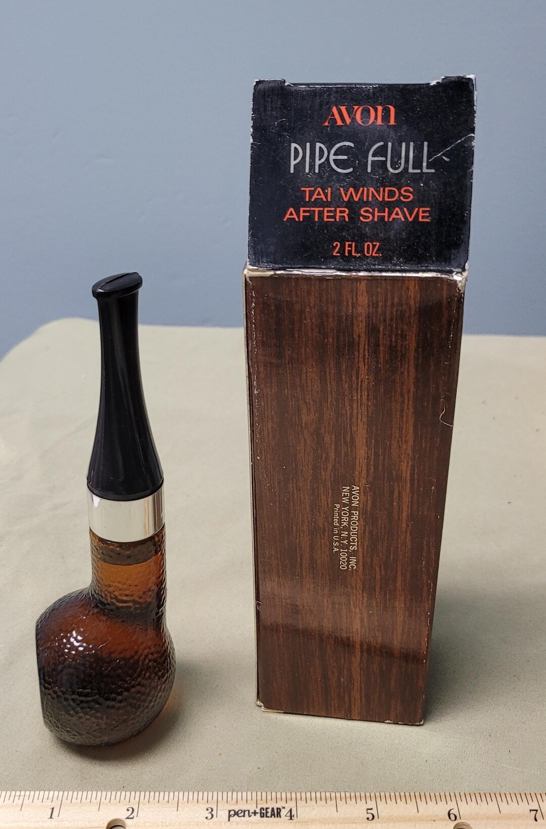 Vintage Avon Pipe Collectible Bottles With Box - Etsy