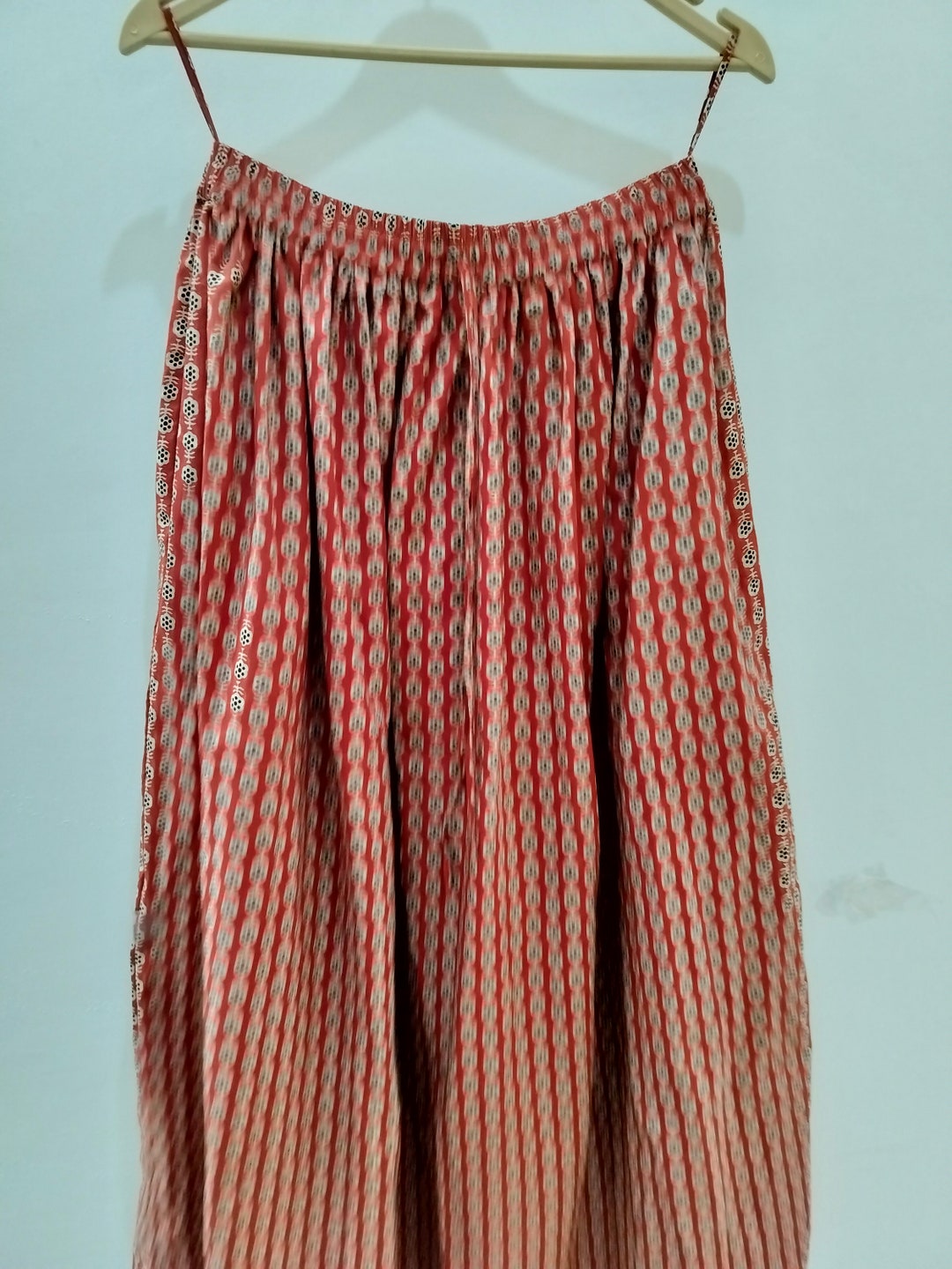 Indian Cotton Skirt,cotton Skirt,block Print Skirt,skirt With Pocket,skirt for Women,midi Skirt ...