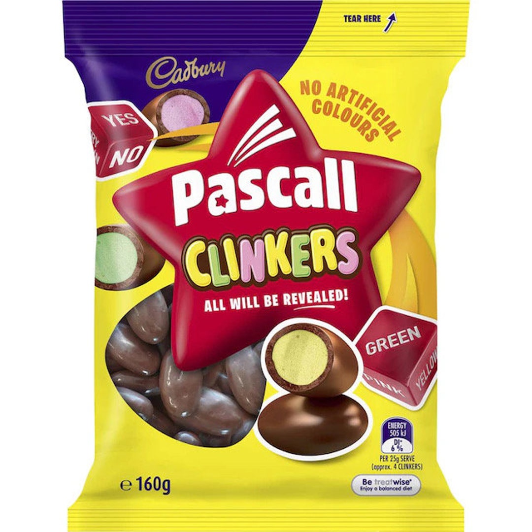 Cadbury Pascal Clinkers Chocolate Lollies 160g new Zealand - Etsy