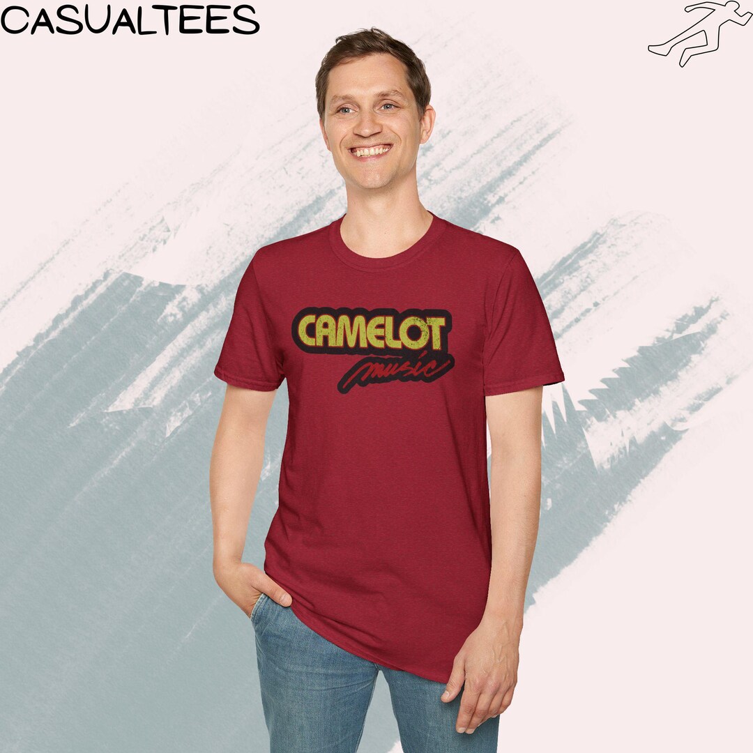 Camelot Music Logo | Retro Shopping Mall Record Store | Nostalgic 90s ...