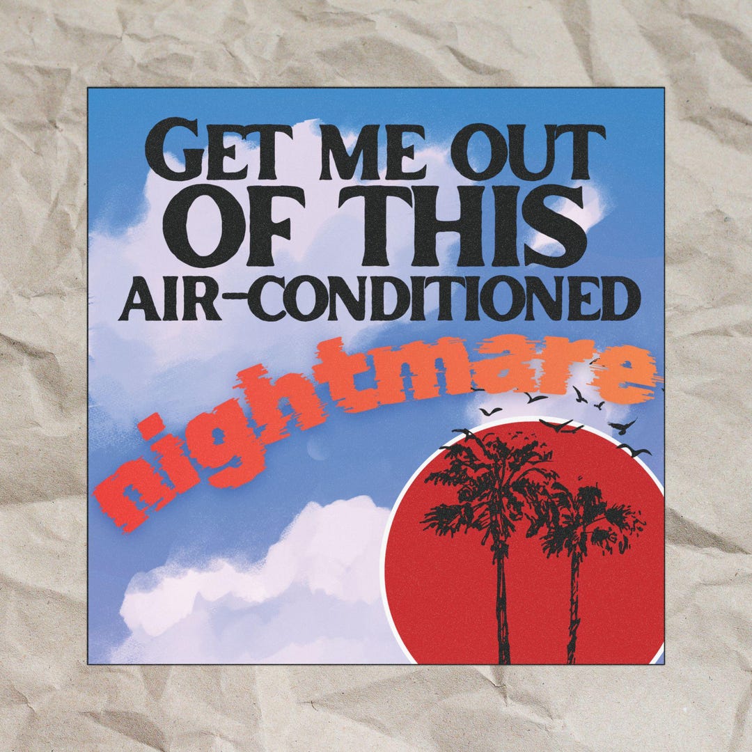 Mr. Bungle Car Magnet | Retro California Sunset, Mike Patton Tribute - Etsy