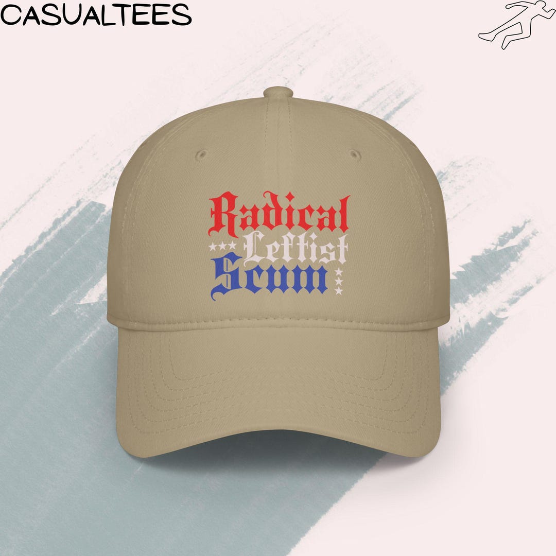 Radical Leftist Scum | Vintage Style Patriotic Antifascist Design | FDT ...