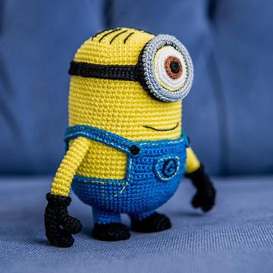 Minion Stuart PDF Pattern Despicable Me Sewing Pattern DIY Minion Craft Template & Instructions ...