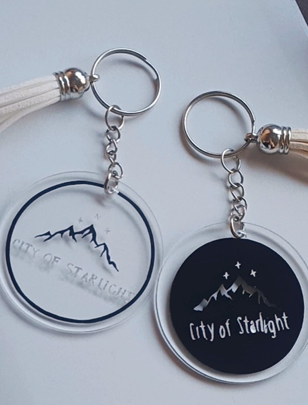 ACOTAR Velaris City of Starlight Keychains - Etsy