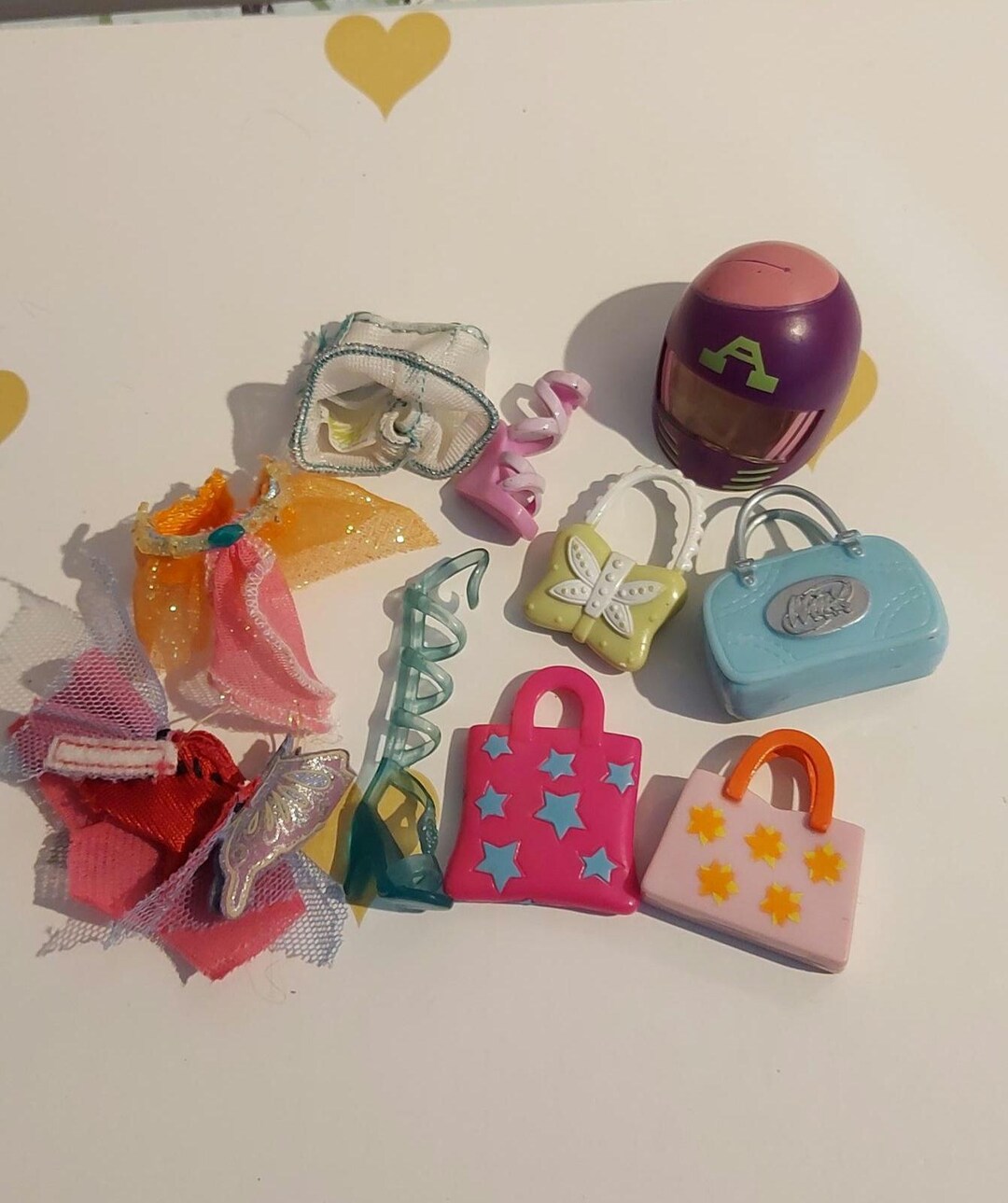 Winx Club Set of Bags, Helmet, Clothes Accessories - Etsy