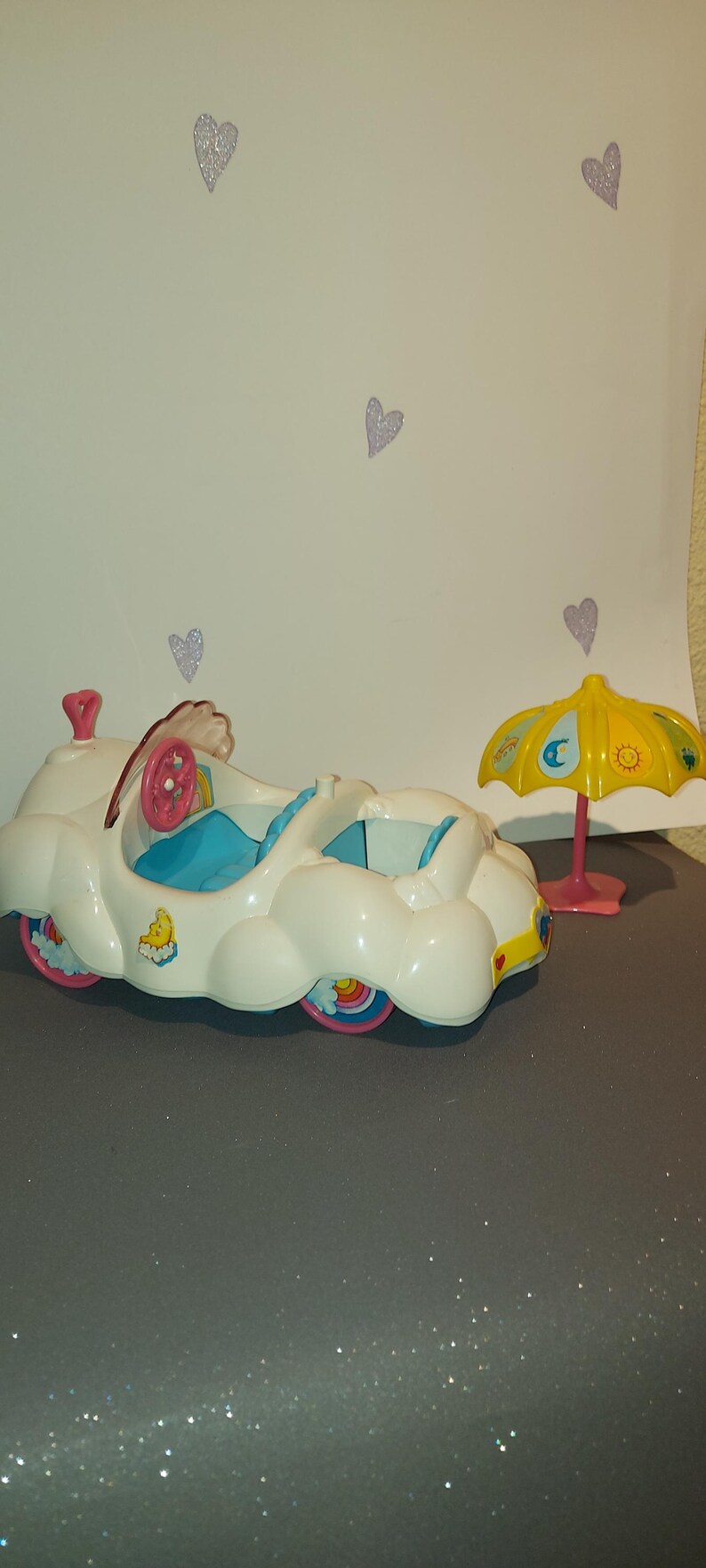 Vintage Care Bears Car Cloud Mobile Kenner American Greetings 1983 Toy ...