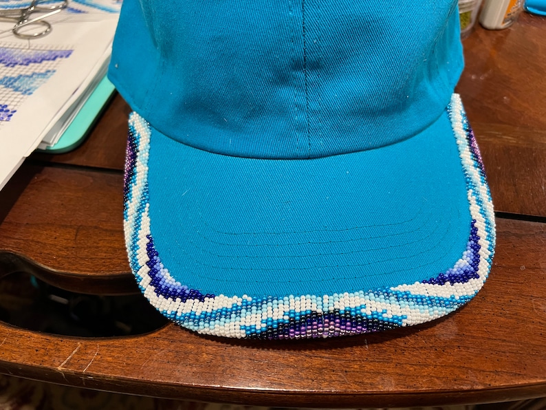 Beaded Hat - Etsy