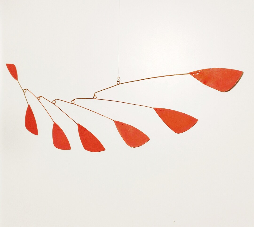 Mobile à Suspendre, Hanging Mobile, Sculpture Mobile En Métal, Kinetic ...