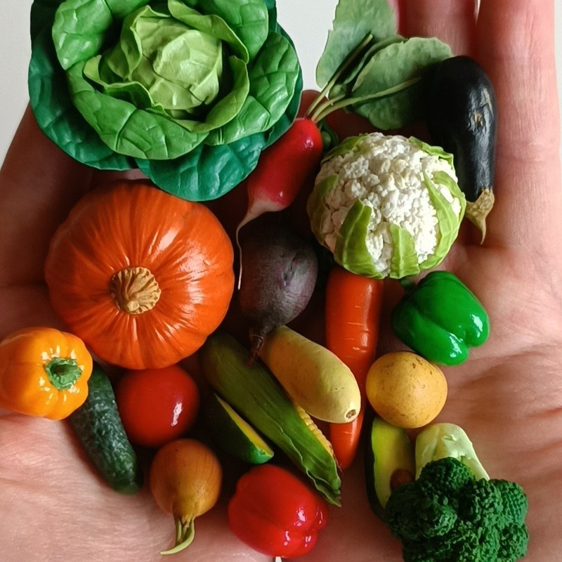 Plastic Vegetables - Etsy