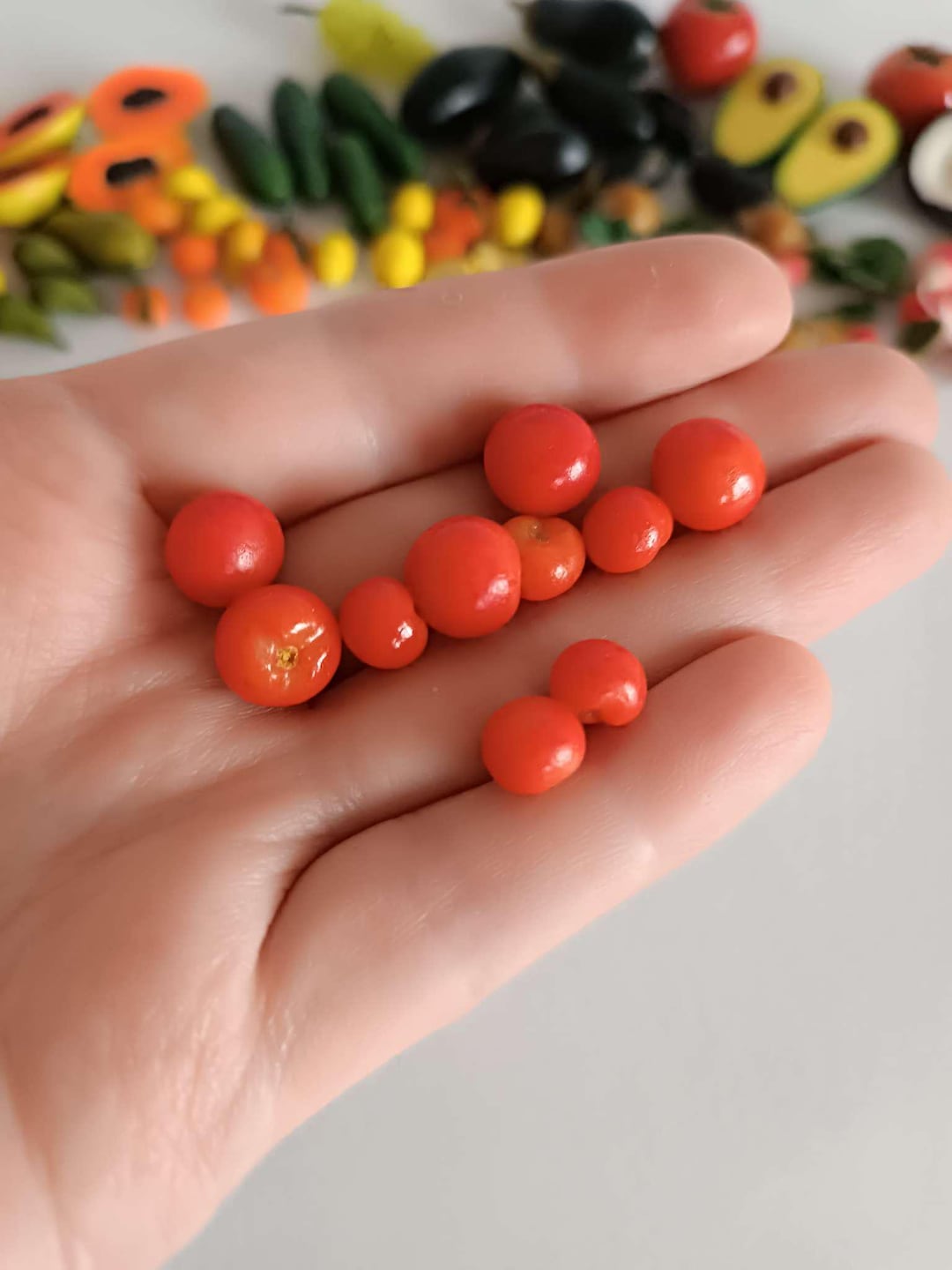 Miniature Tomato Scale 1\6, Miniature Food, Food for Dollhous ...