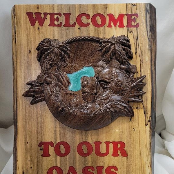 Oasis Sign - Etsy