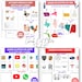 U.S National Symbols and Landmarks 3-part Cards Montessori Flashcards ...